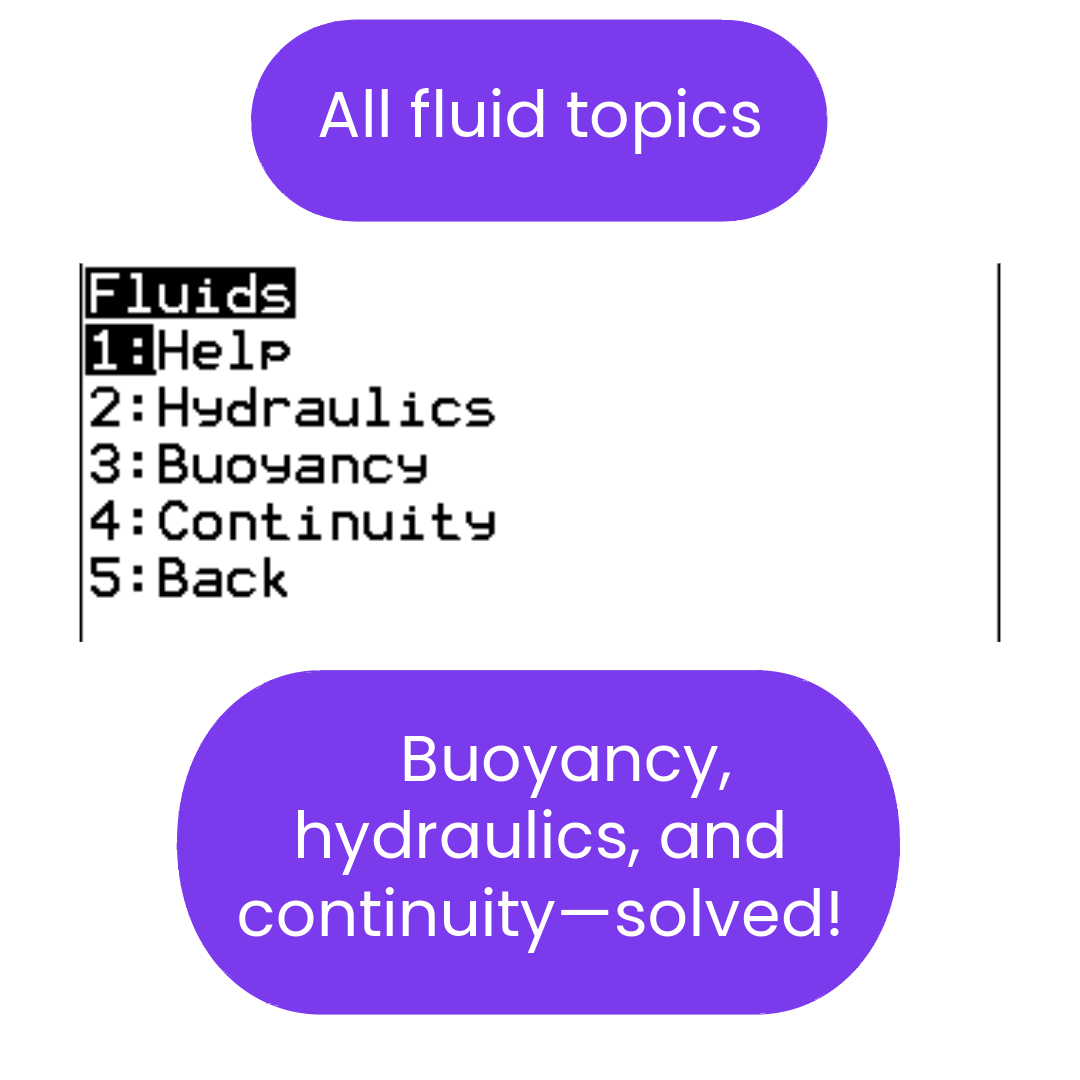 PHYSICS Mechanics SOLVER TI84 Plus CE Programs – mcstutoring.com